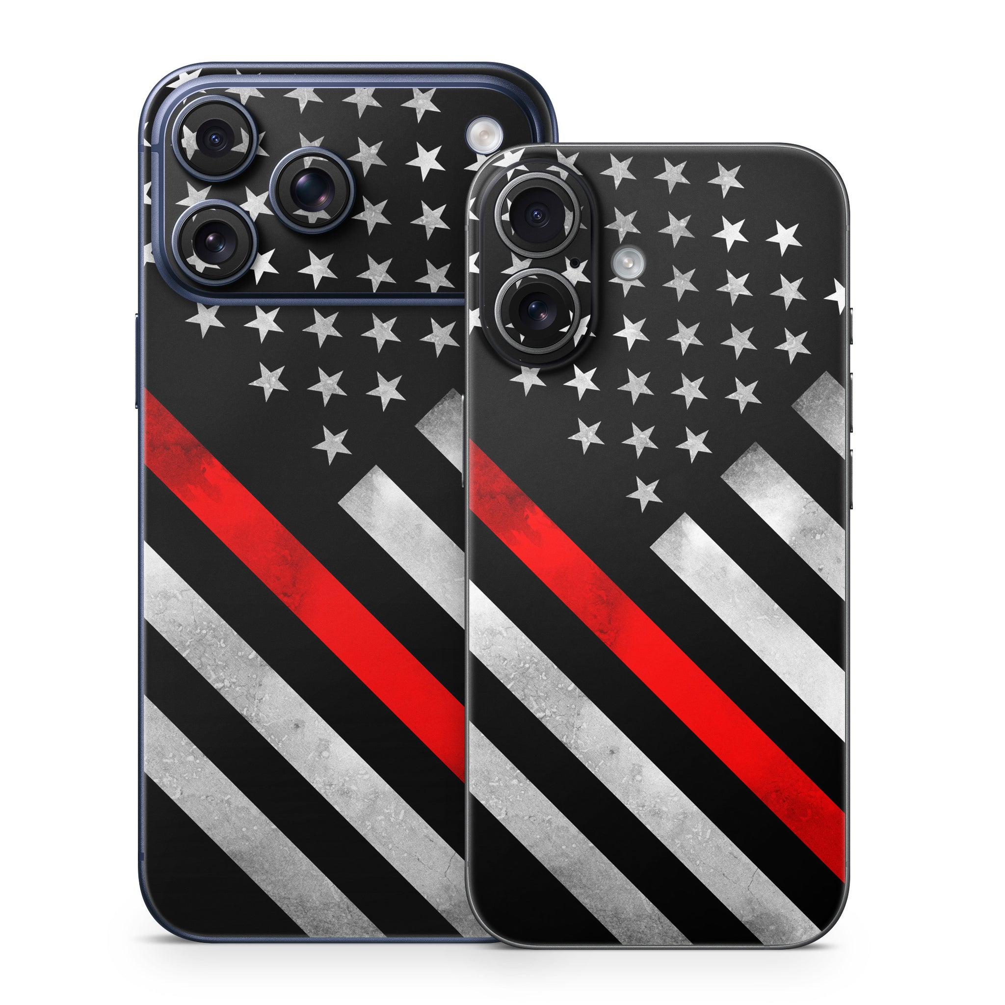 Thin Red Line Hero - Apple iPhone 17 Skin