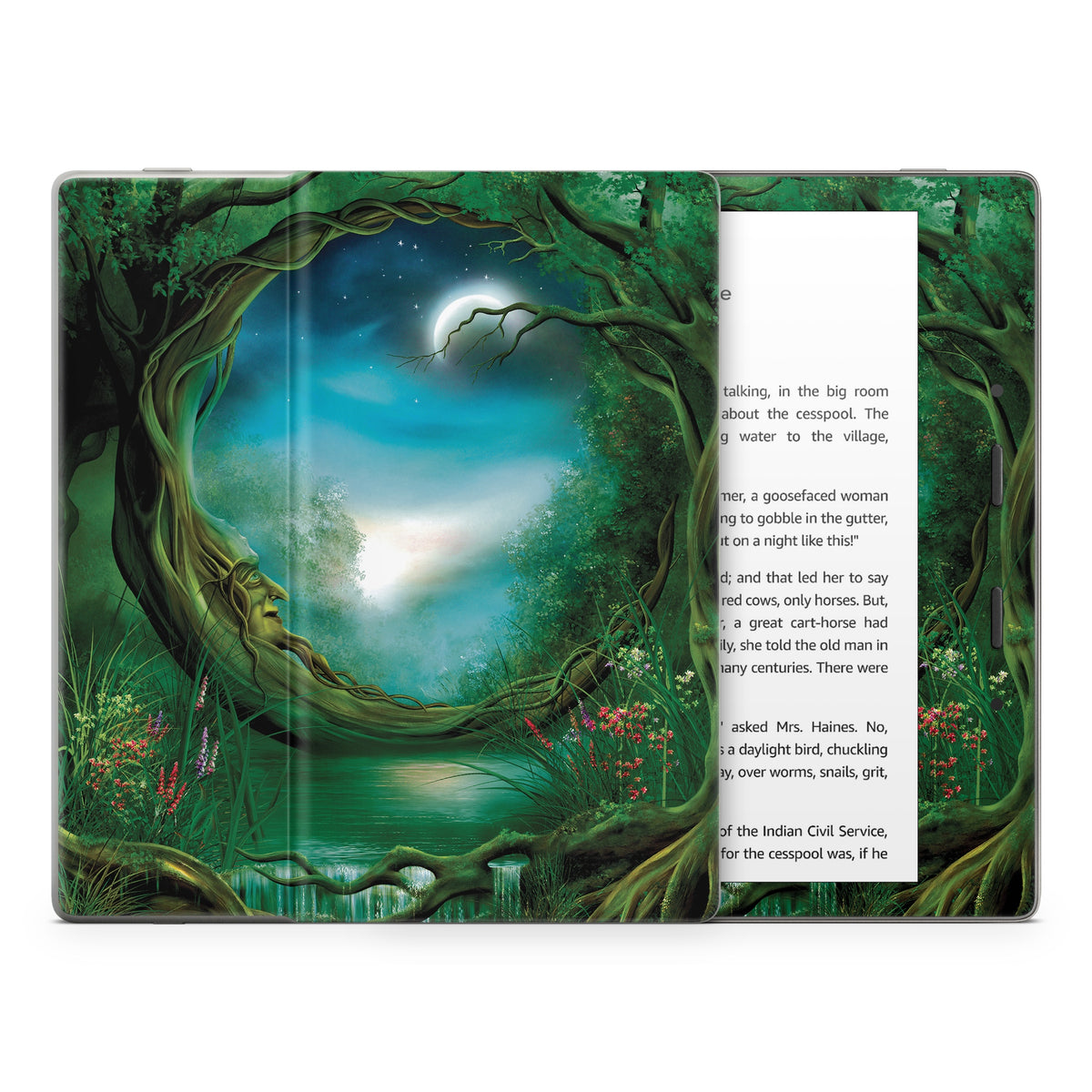 Moon Tree - Amazon Kindle Skin