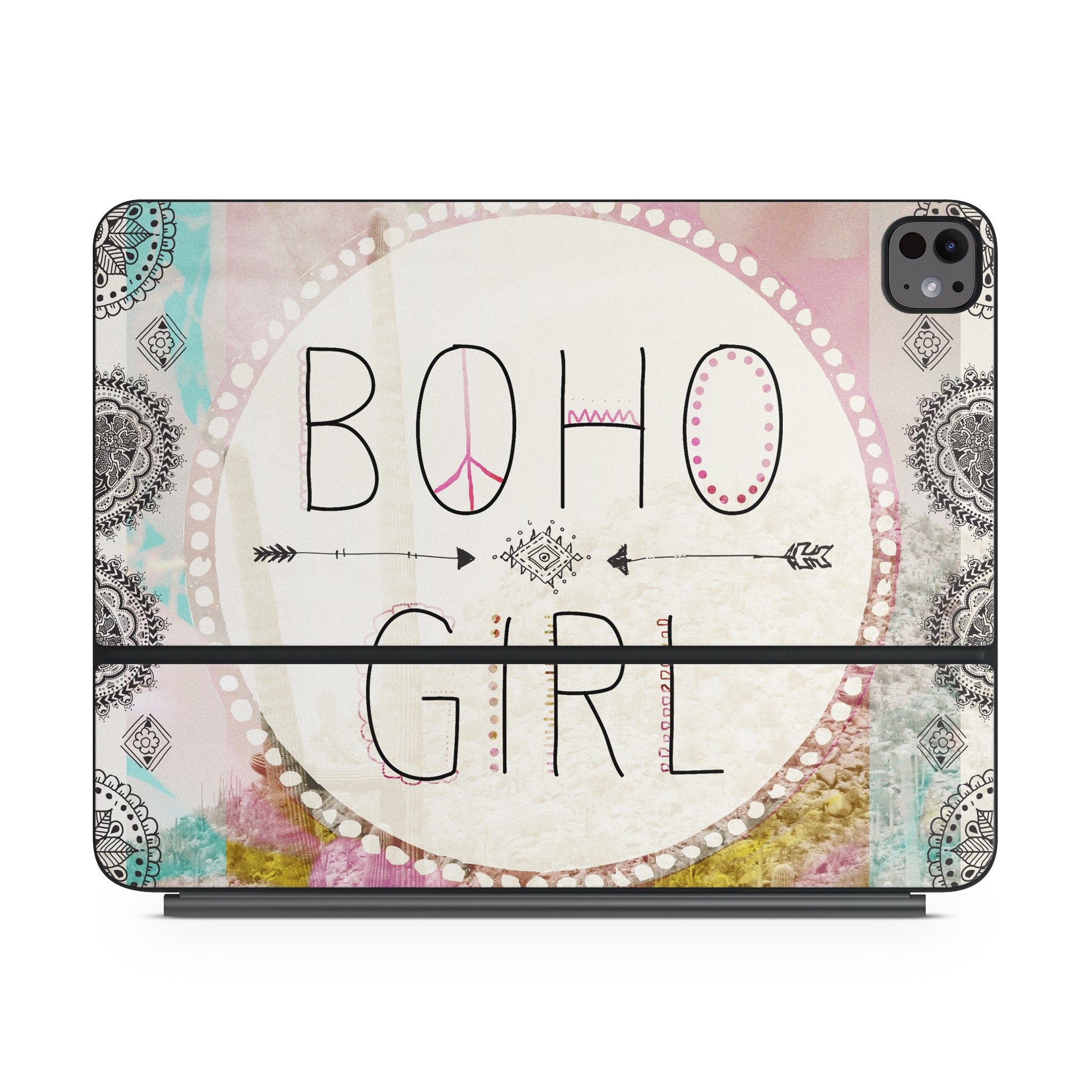 Boho Girl - Apple Magic Keyboard for iPad Skin