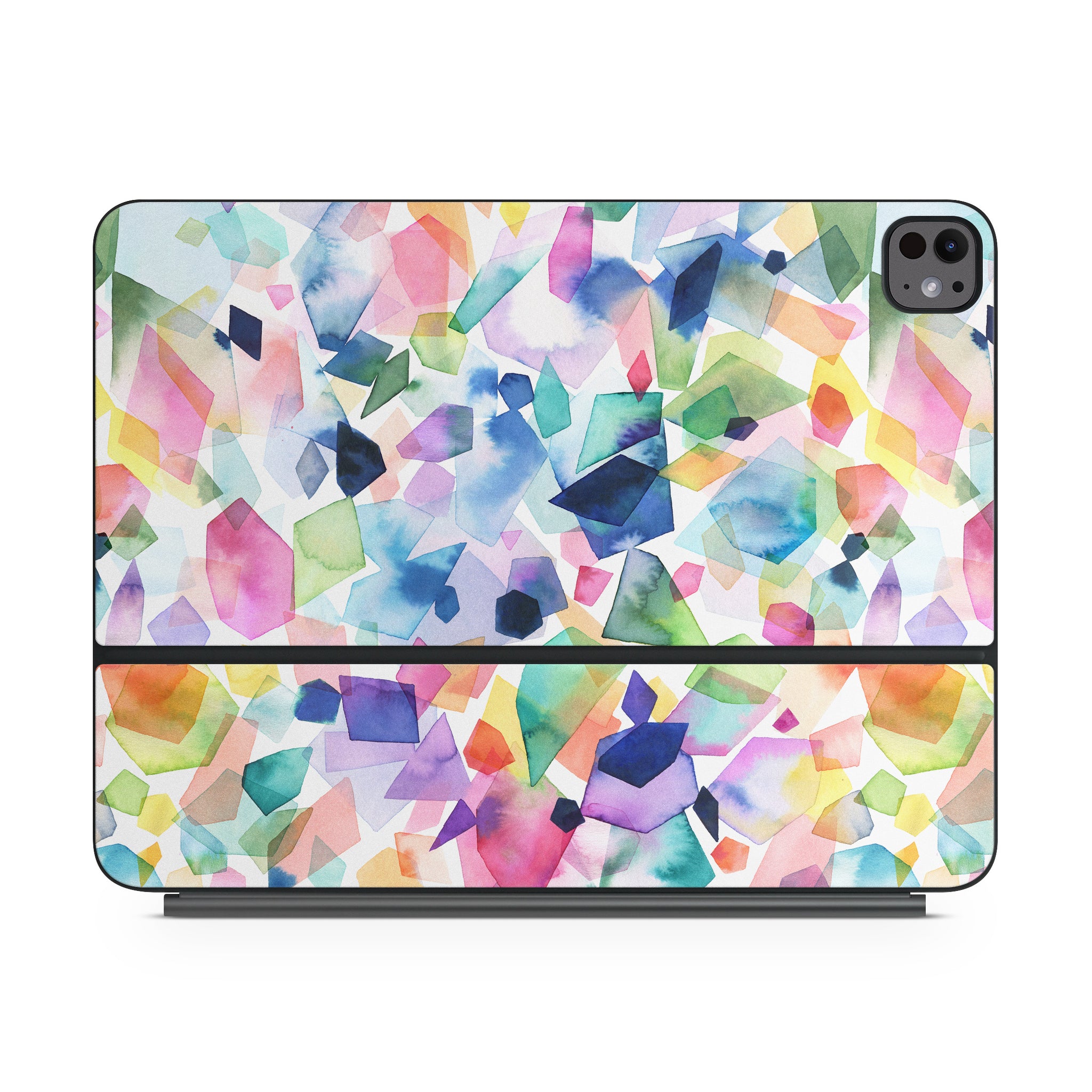 Watercolor Crystals and Gems - Apple Magic Keyboard for iPad Skin