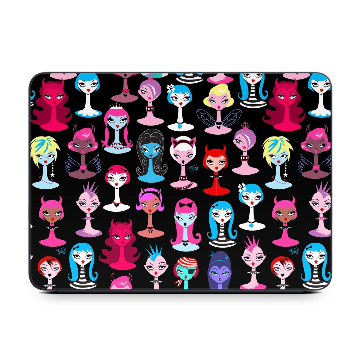Punky Goth Dollies - Apple Smart Keyboard Folio Skin
