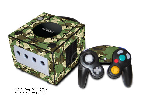 Woodland Camo - Nintendo GameCube Skin