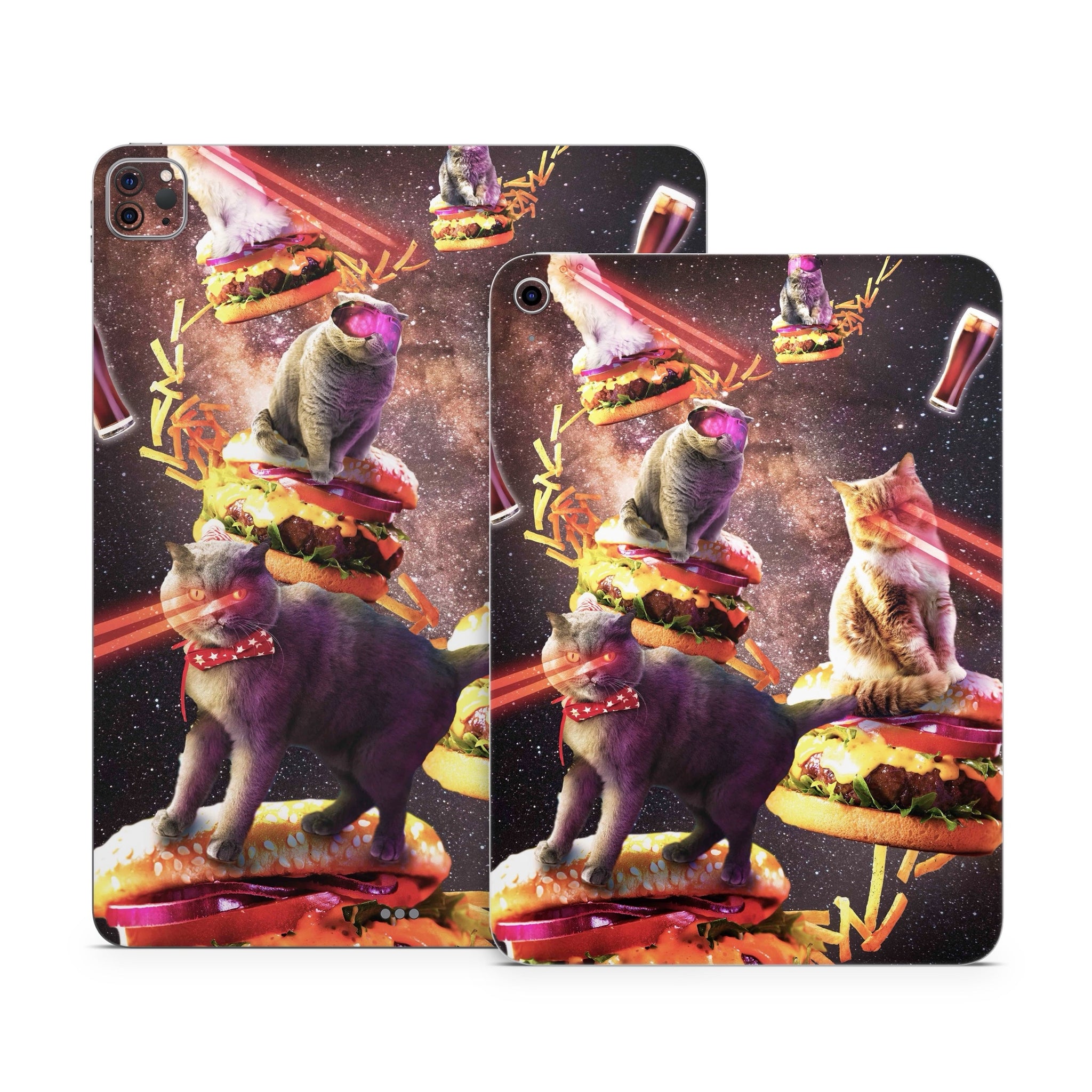 Burger Cats - Apple iPad Skin