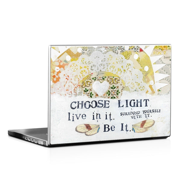Choose Light - Laptop Lid Skin