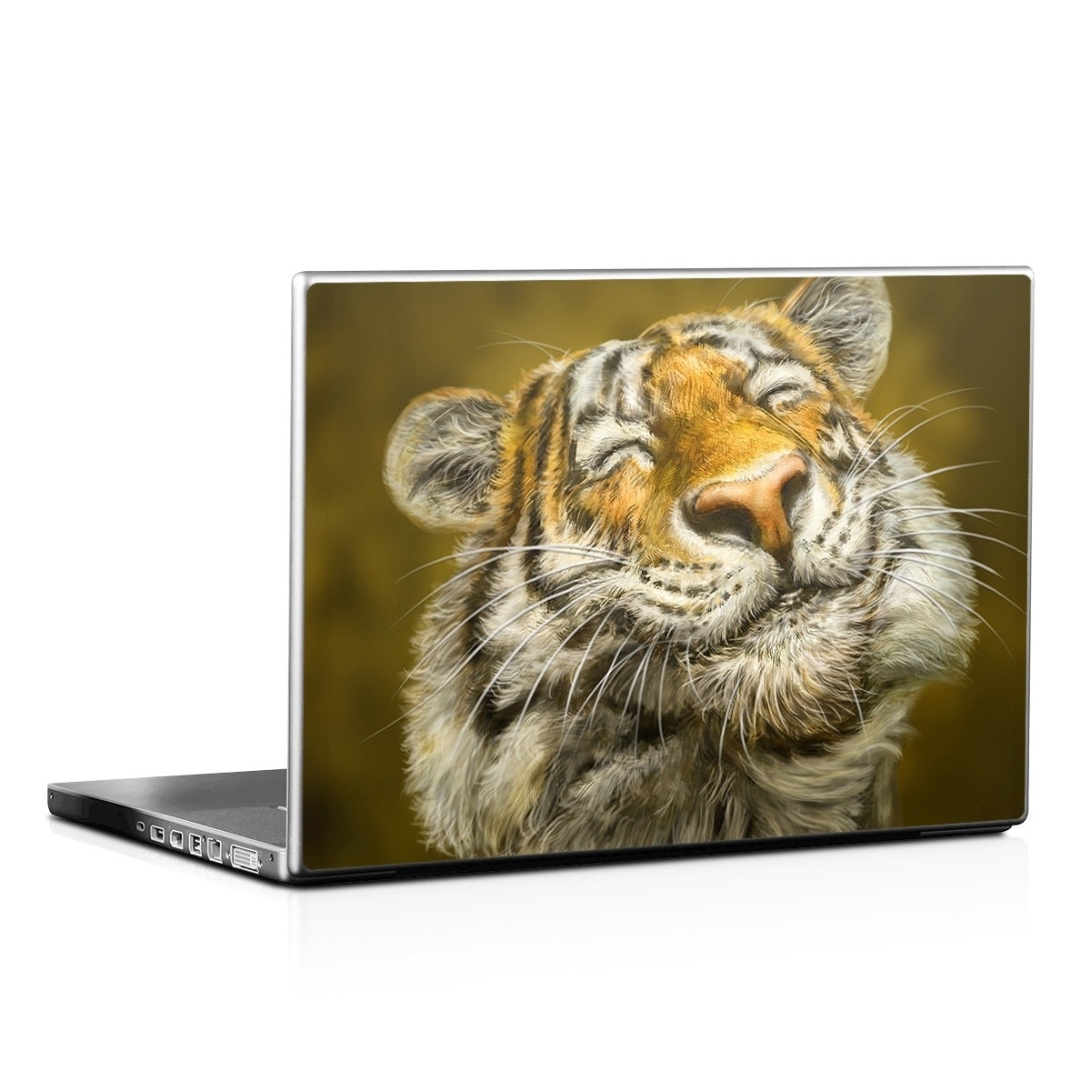 Smiling Tiger - Laptop Lid Skin