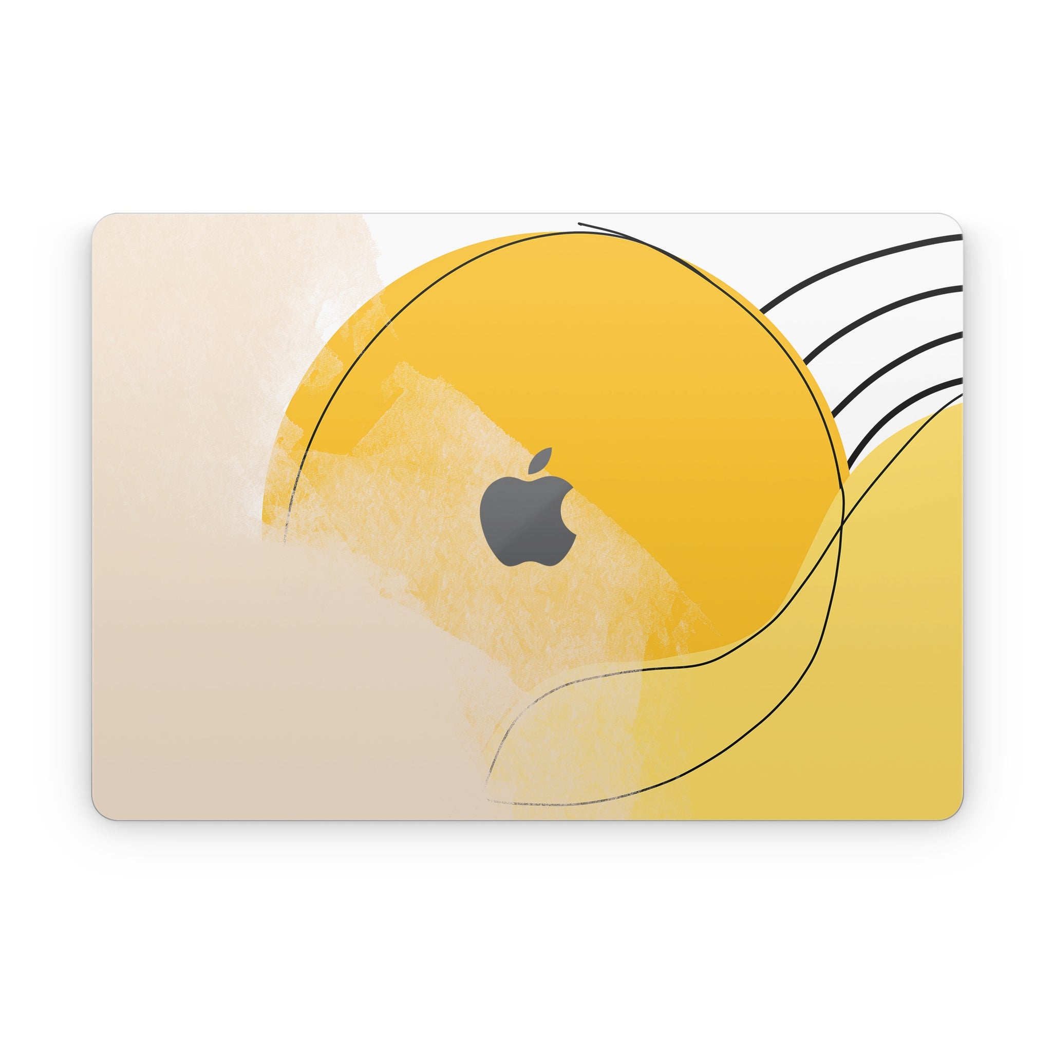 Abstract Yellow - Apple MacBook Skin