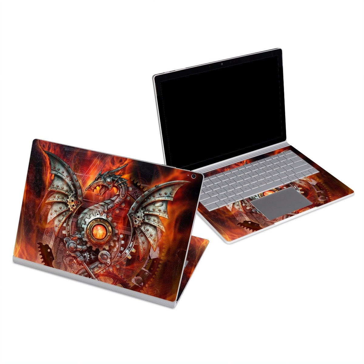 Furnace Dragon - Microsoft Surface Book Skin