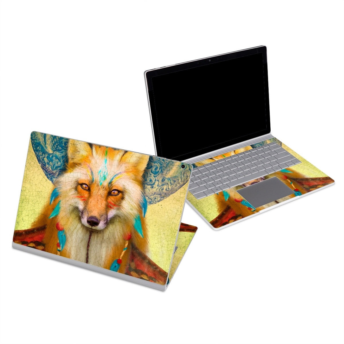 Wise Fox - Microsoft Surface Book Skin