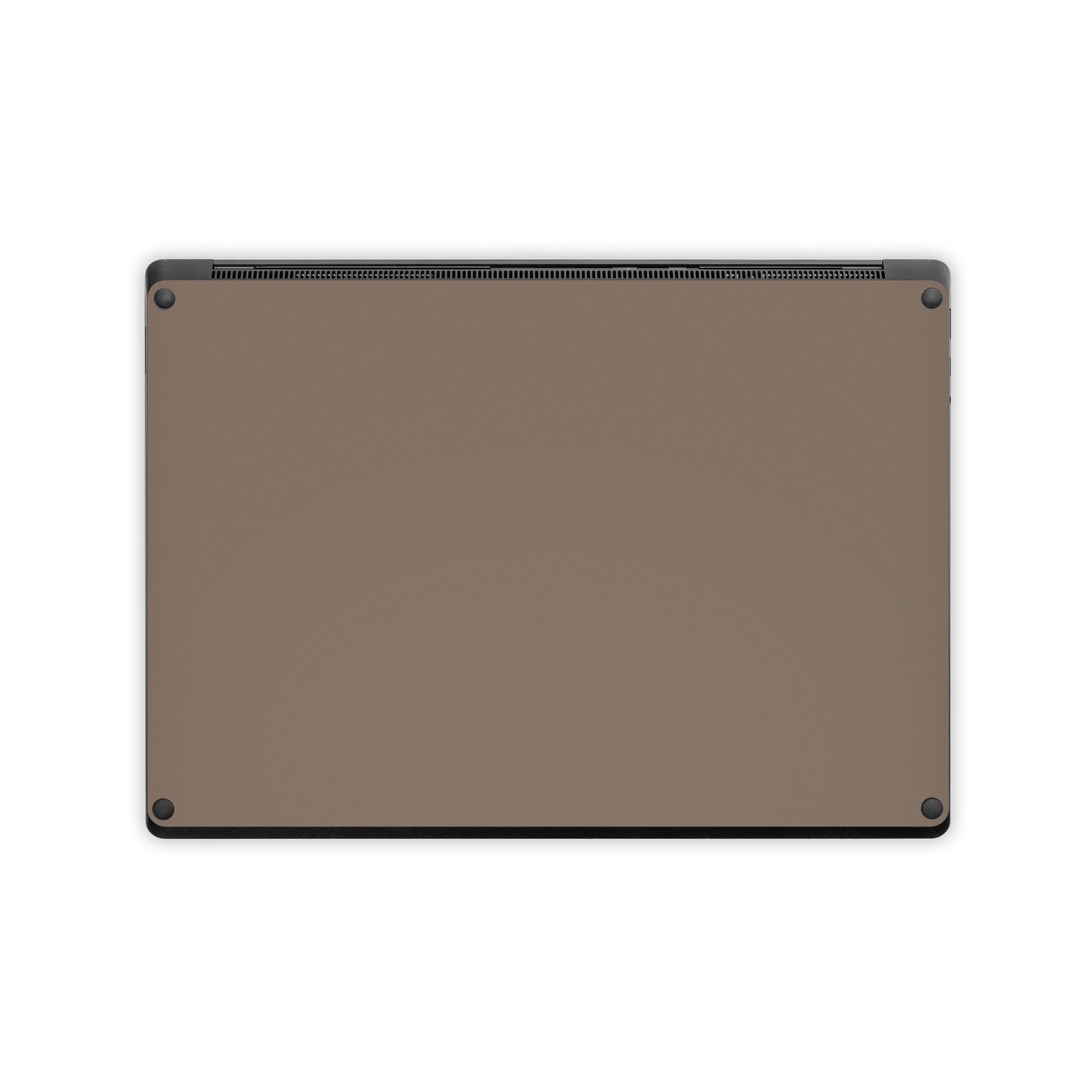 Solid State Flat Dark Earth - Microsoft Surface Laptop Skin