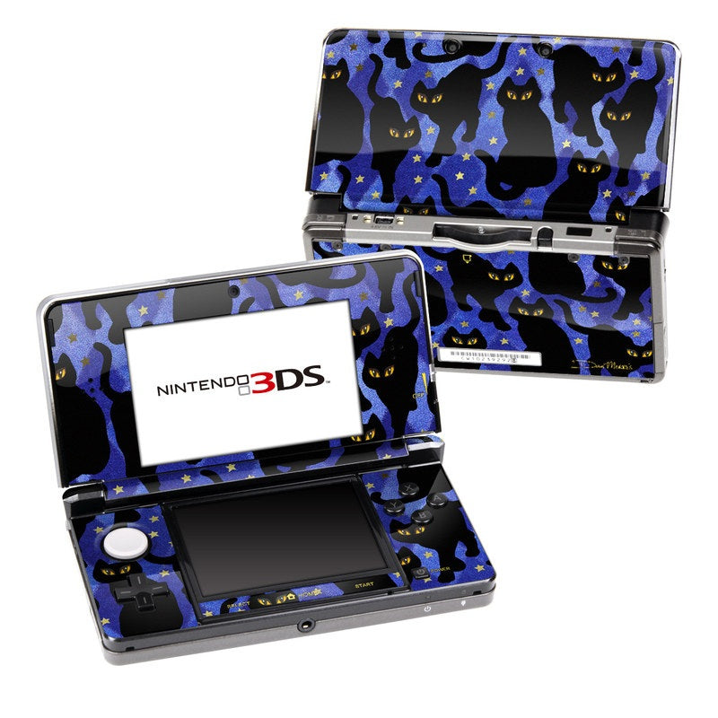 Cat Silhouettes - Nintendo 3DS Skin