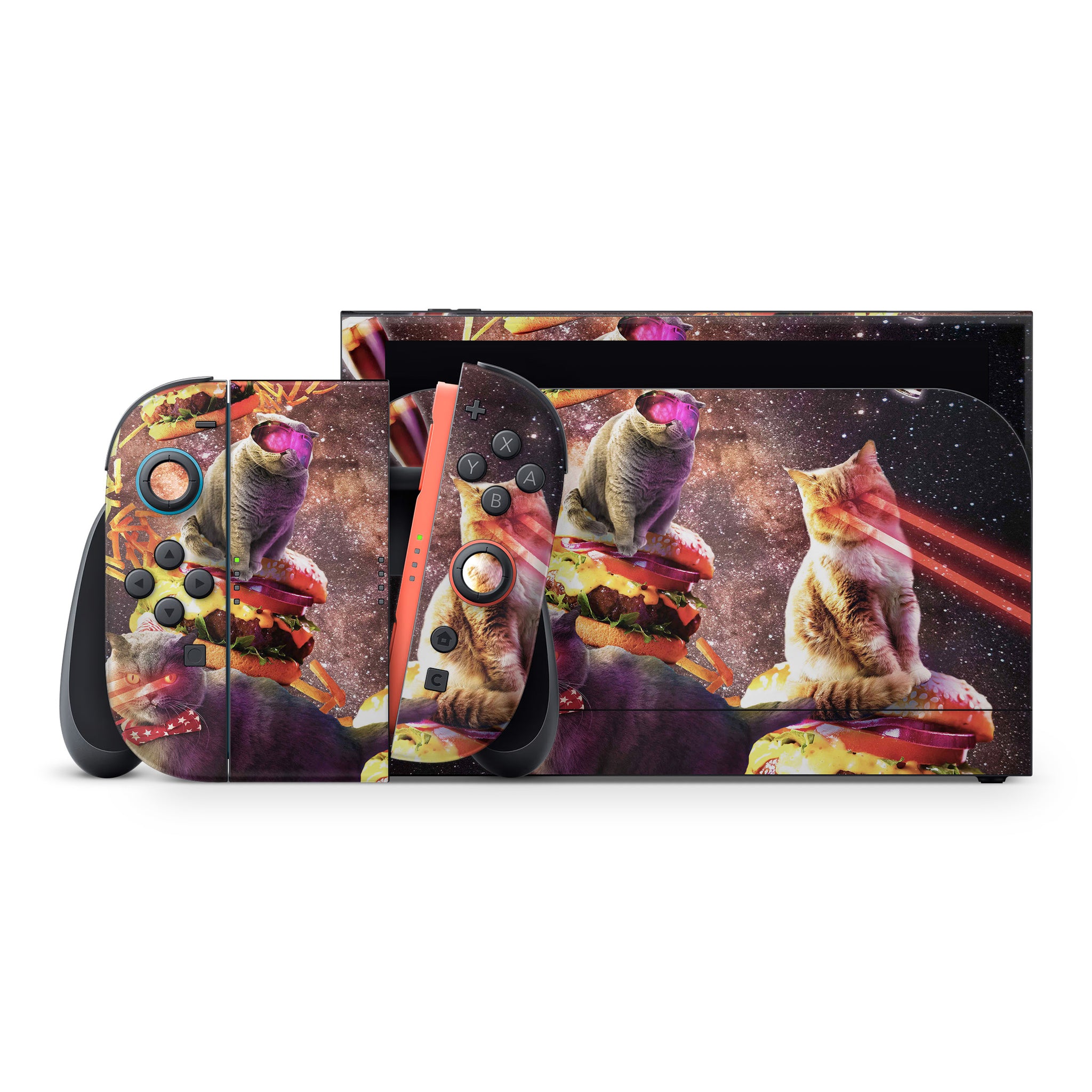 Burger Cats - Nintendo Switch 2 Skin