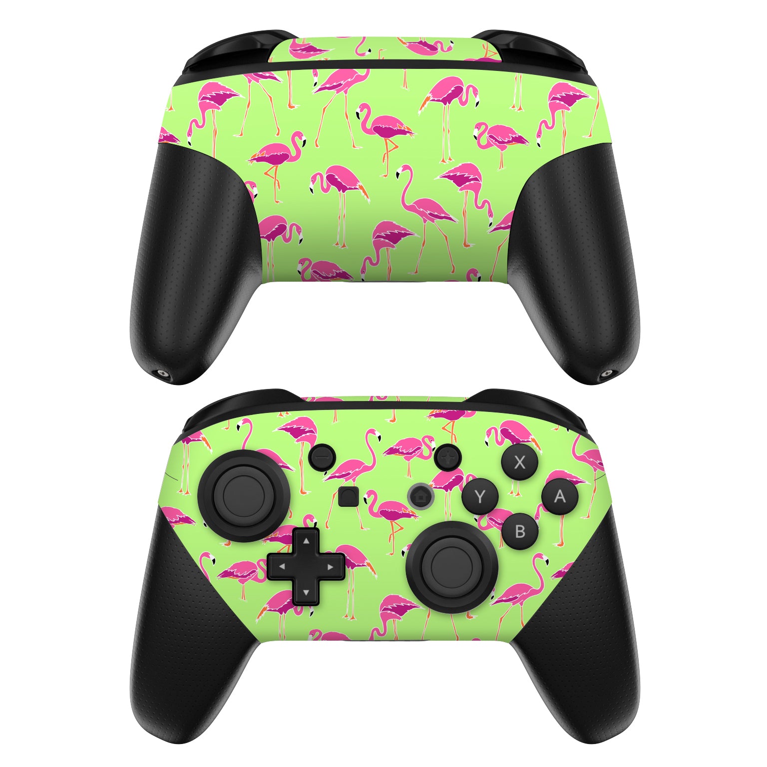 Flamingo Day - Nintendo Switch Pro Controller Skin