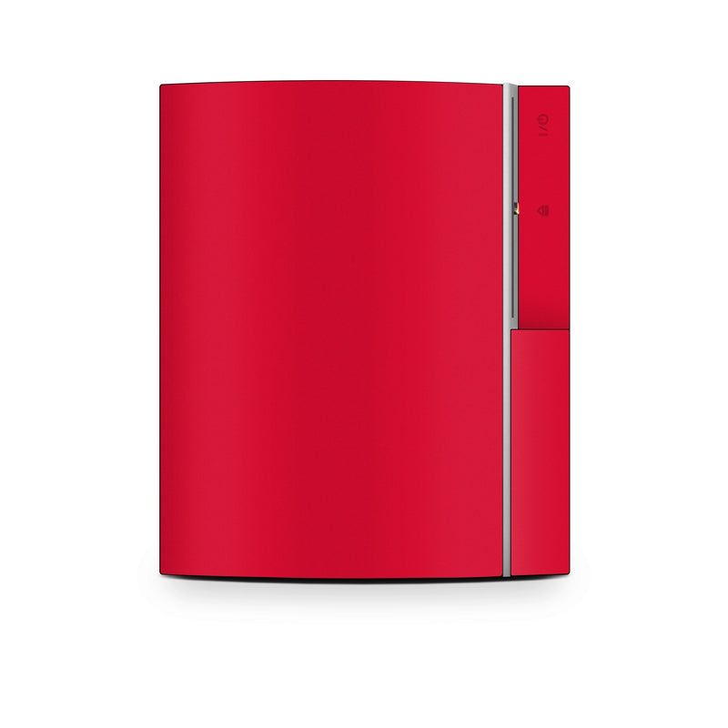 Solid State Red - Sony PS3 Skin