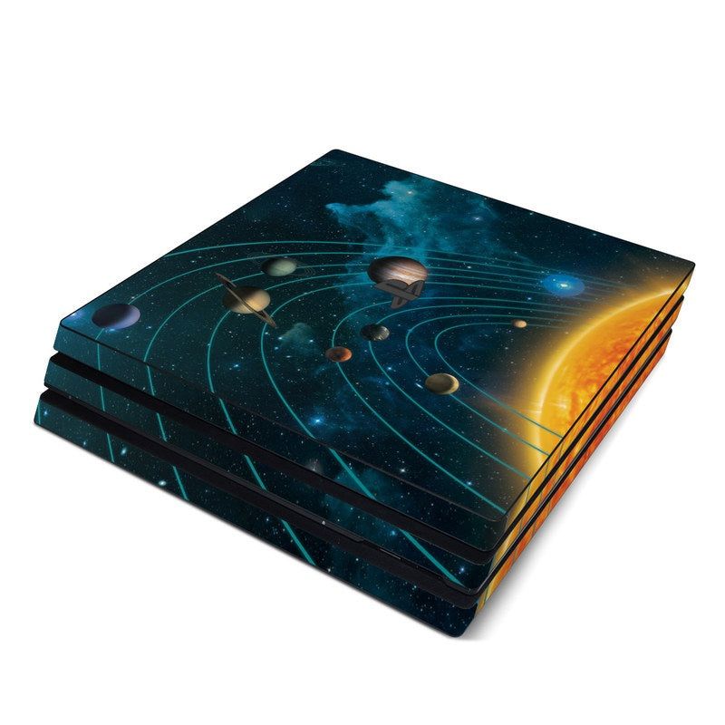 Solar System - Sony PS4 Pro Skin