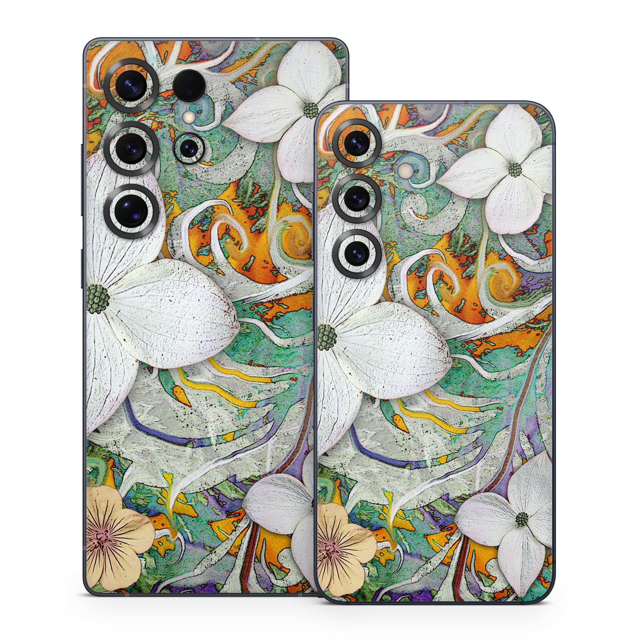 Sangria Flora - Samsung Galaxy S25 Skin