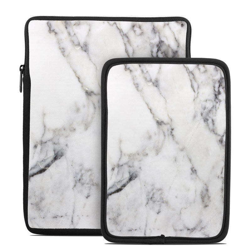 White Marble - Tablet Sleeve