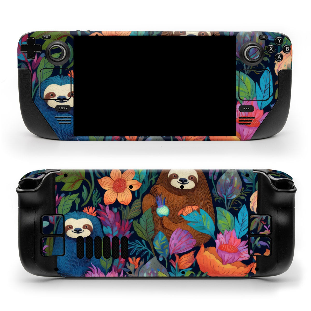 Garden of Slothy Delights - Valve Steam Deck Skin