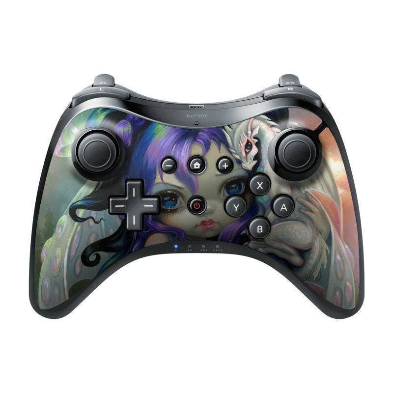 Frost Dragonling - Nintendo Wii U Pro Controller Skin