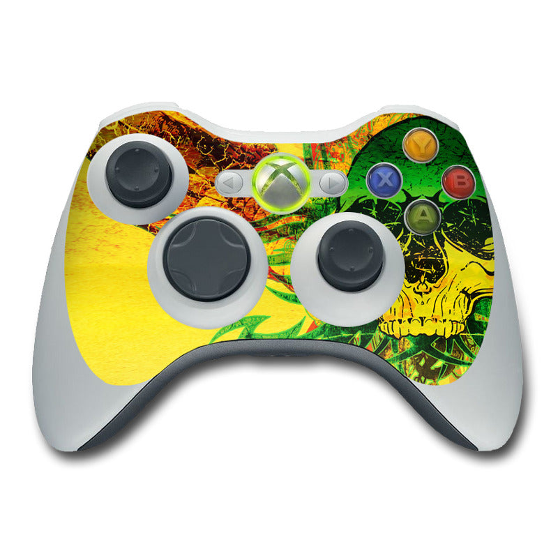 Hot Tribal Skull - Microsoft Xbox 360 Controller Skin