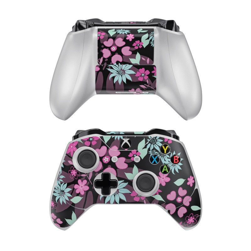 Dark Flowers - Microsoft Xbox One Controller Skin