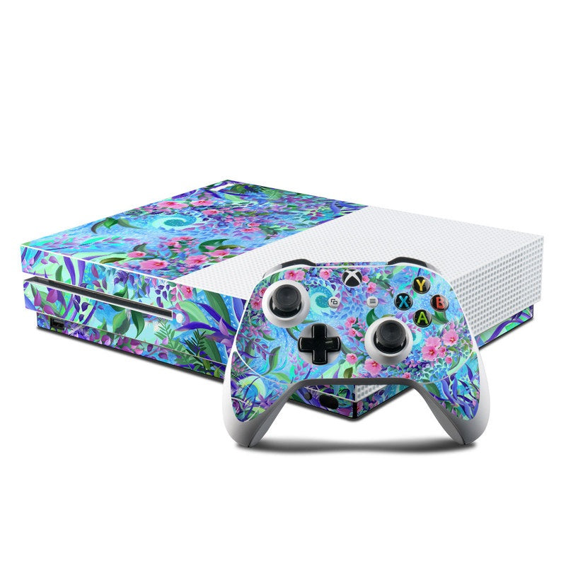 Lavender Flowers - Microsoft Xbox One S Console and Controller Kit Ski