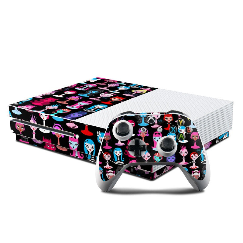 Punky Goth Dollies - Microsoft Xbox One S Console and Controller Kit S