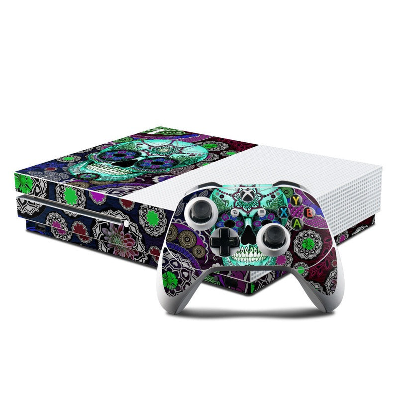 Sugar Skull Sombrero - Microsoft Xbox One S Console and Controller Kit