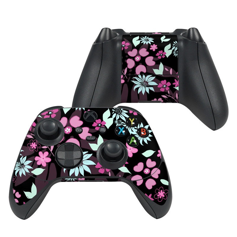 Dark Flowers - Microsoft Xbox Series X Controller Skin