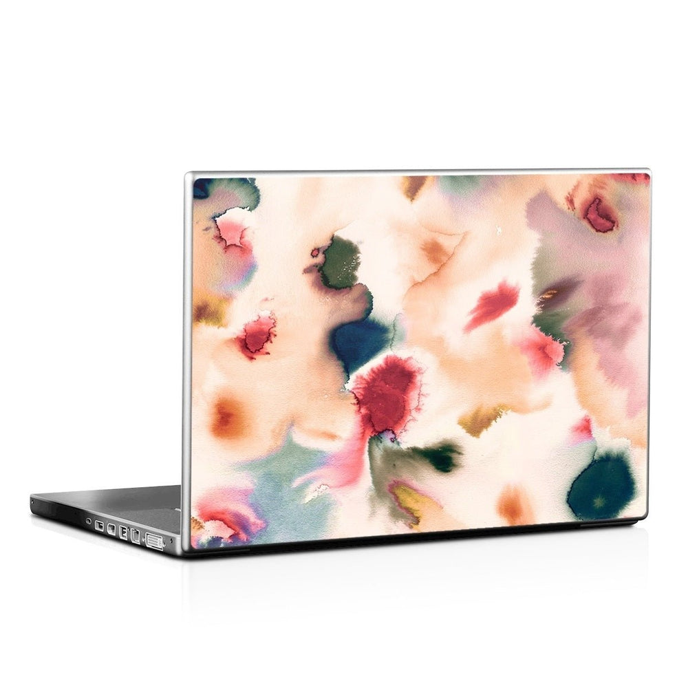 Abstract Watercolor Mineral - Laptop Lid Skin