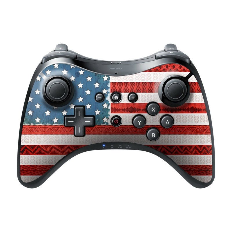 American Tribe - Nintendo Wii U Pro Controller Skin